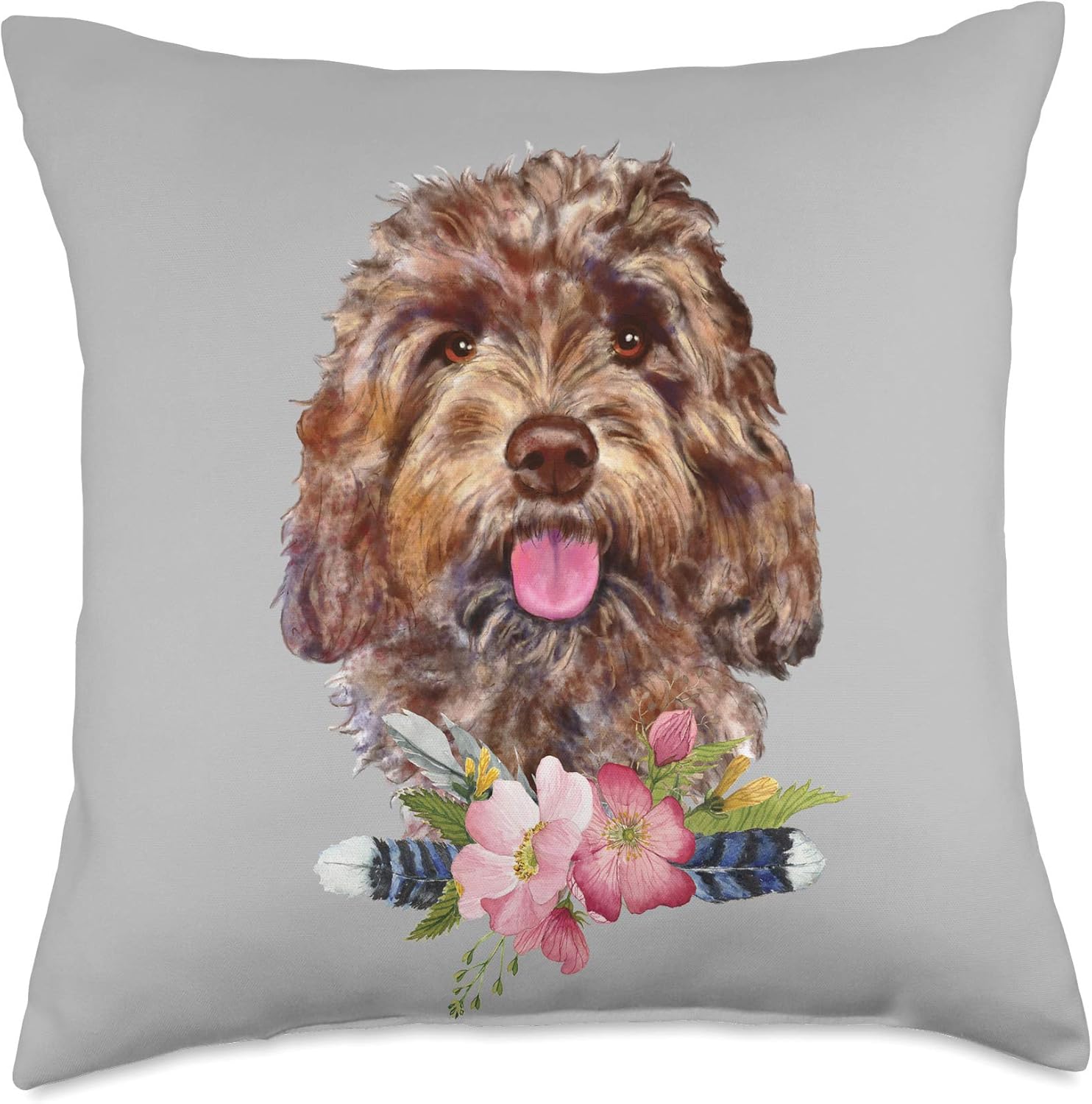 Amazon.com: Chocolate Goldendoodle Labradoodle Cockapoo Sheepadoodle ...