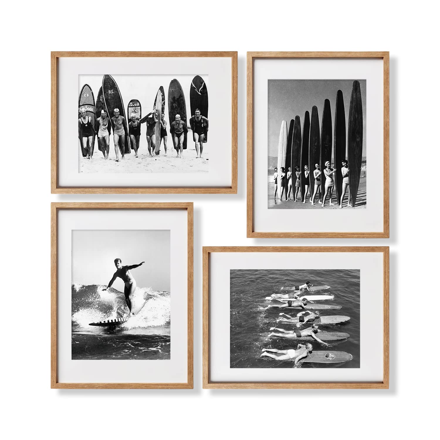 Vintage Beach Prints Wall Art – Retro Beach Poster – Surfboard Decor ...