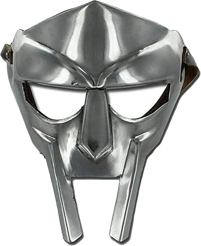 Amazon.com: WEST COAST SPARTANS Medieval MF Doom Gladiator Mask For ...