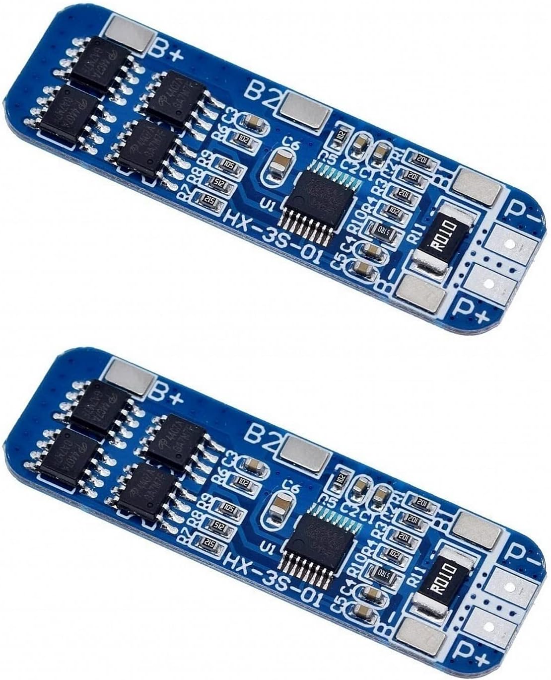JZK 2 Pcs 3S Li-ion Lithium Battery Protection Board Module, 3 Series ...