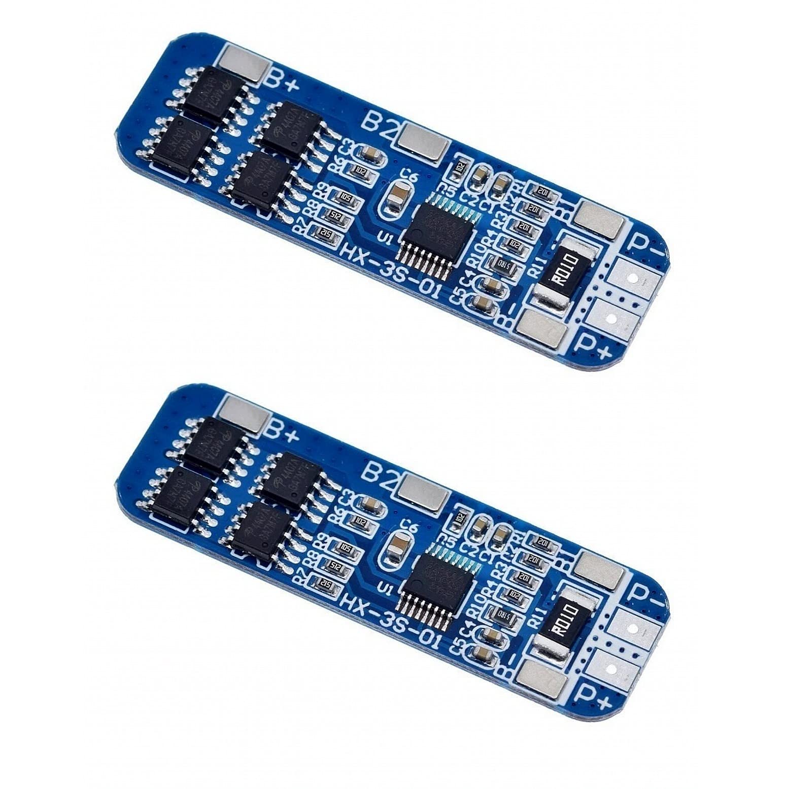 JZK 2 Pcs 3S Li-ion Lithium Battery Protection Board Module, 3 Series ...