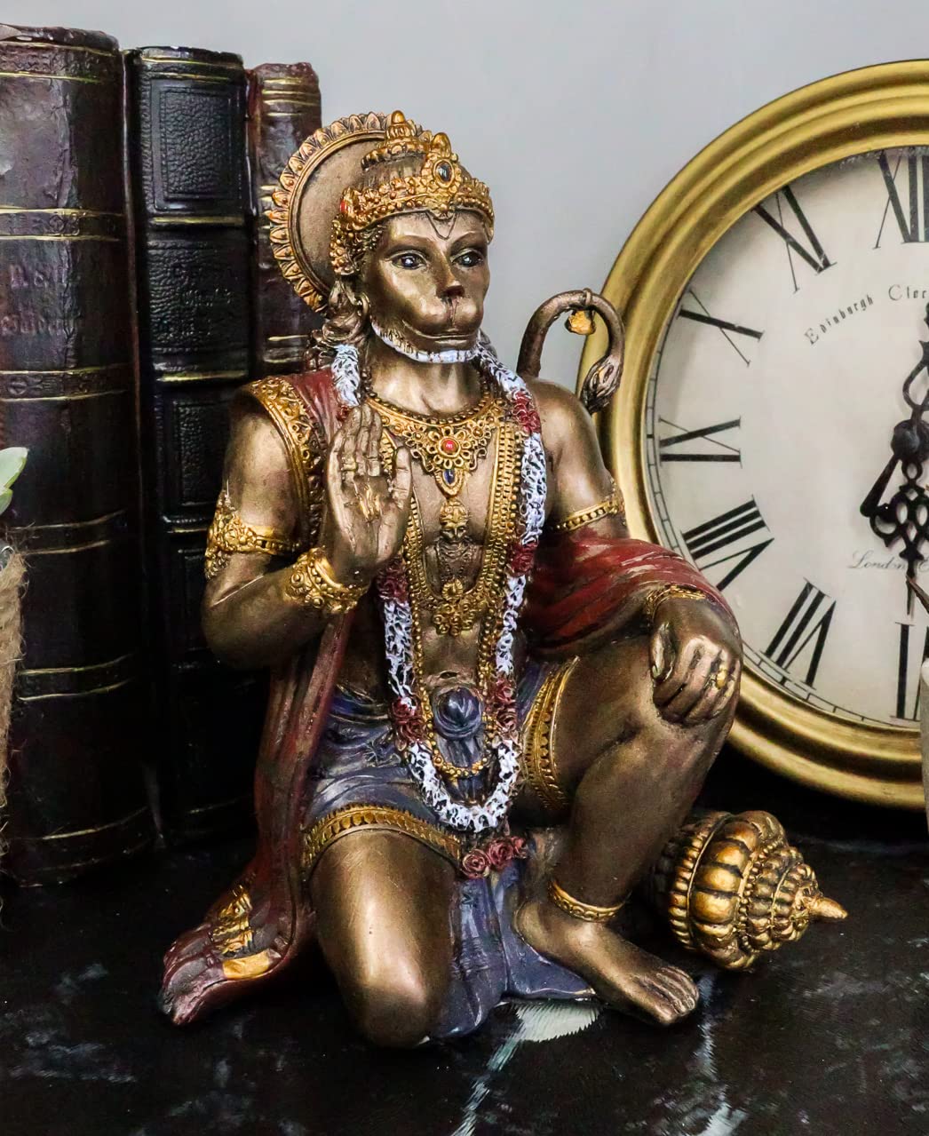 Buy Ebros Gift Ramayana Hanuman Vanara Monkey Hindu God Figurine 6" H ...