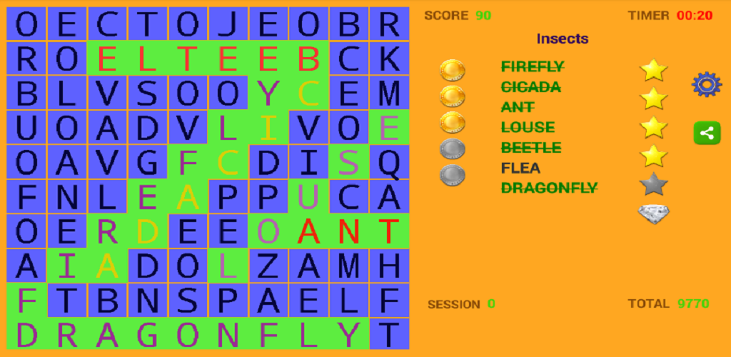 Word Search puzzle wORD SEEk:Amazon.com:Appstore for Android