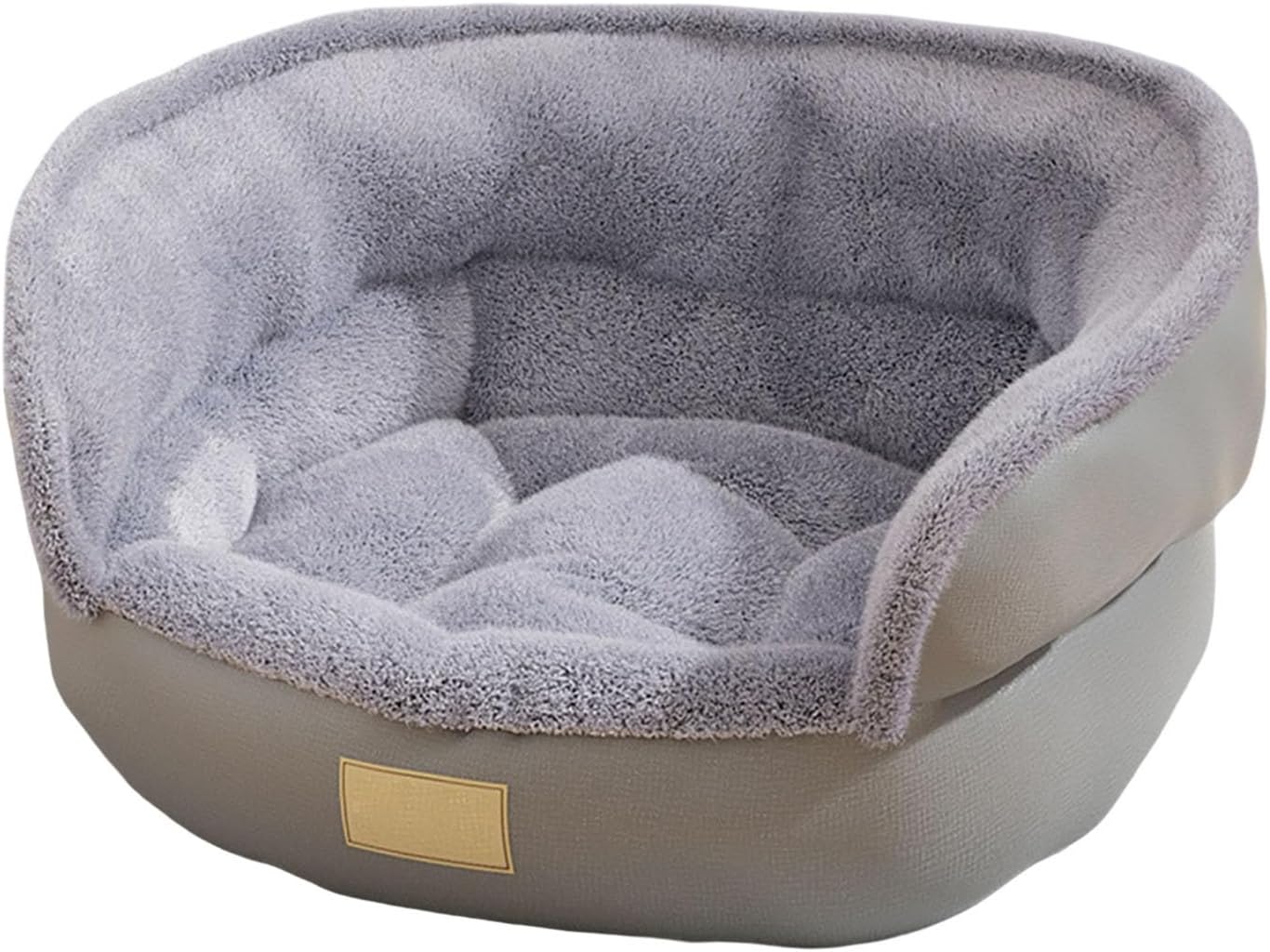 Amazon.com : Dog Beds for Small Dogs, 20 Inch Washable Cute Soft Round ...