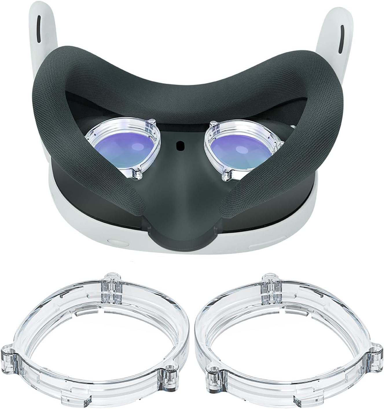 HMHAMA Myopia Glasses Spacer Compatible with Meta Quest 3 VR Headset ...
