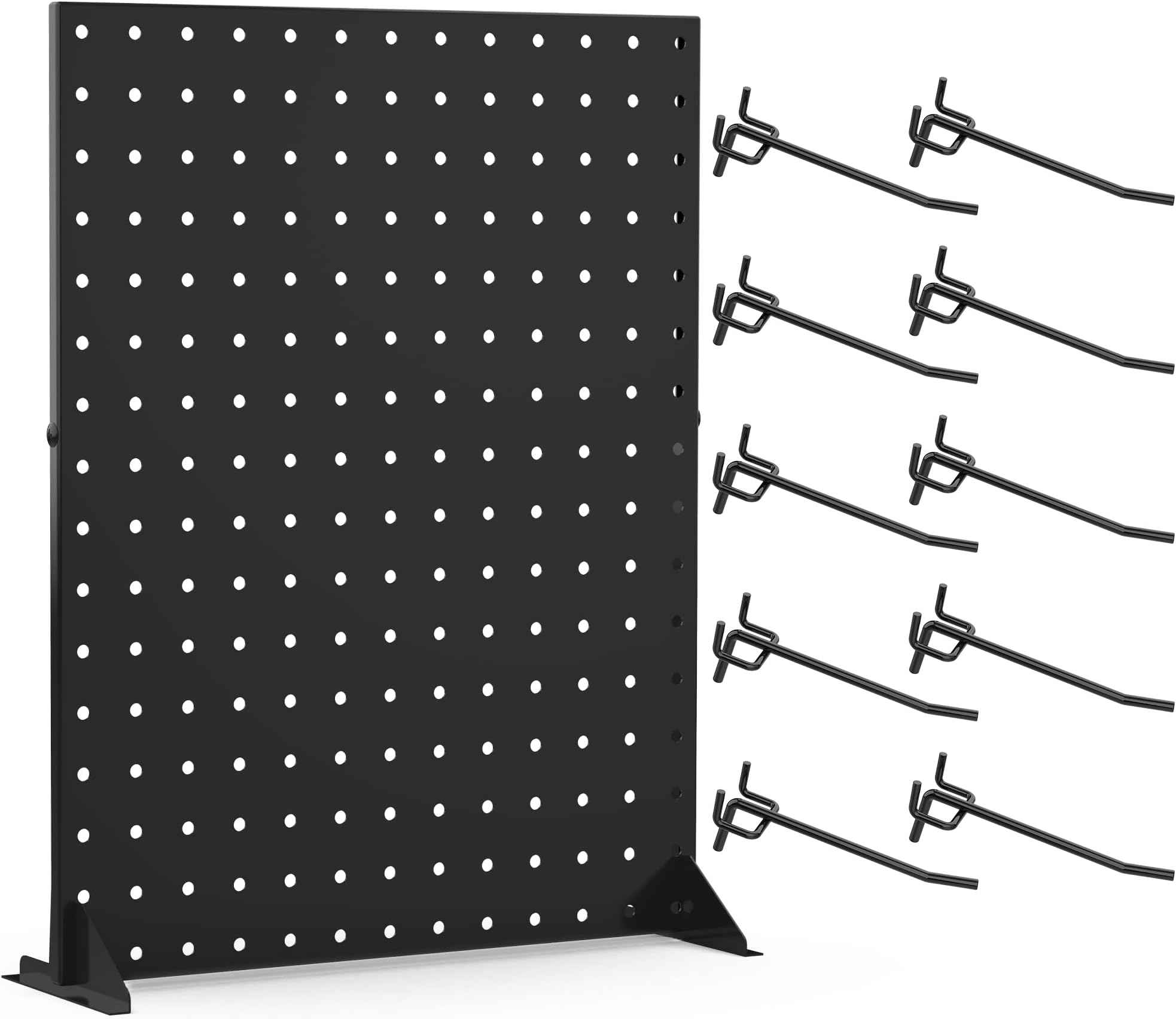 Amazon.com: Glolaurge 3-Sided Rotating Pegboard Display Stand for Craft ...