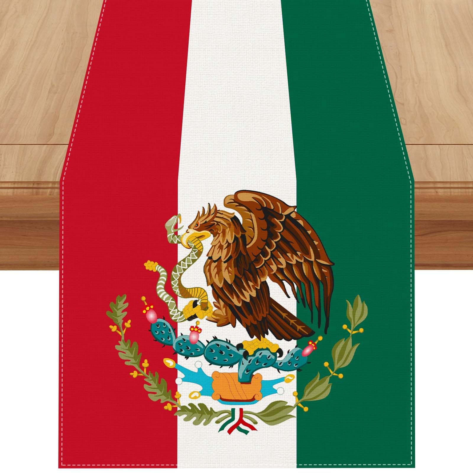 Amazon.com: Jiudungs Linen Mexican Fiesta Table Runner 72 Inches Long ...