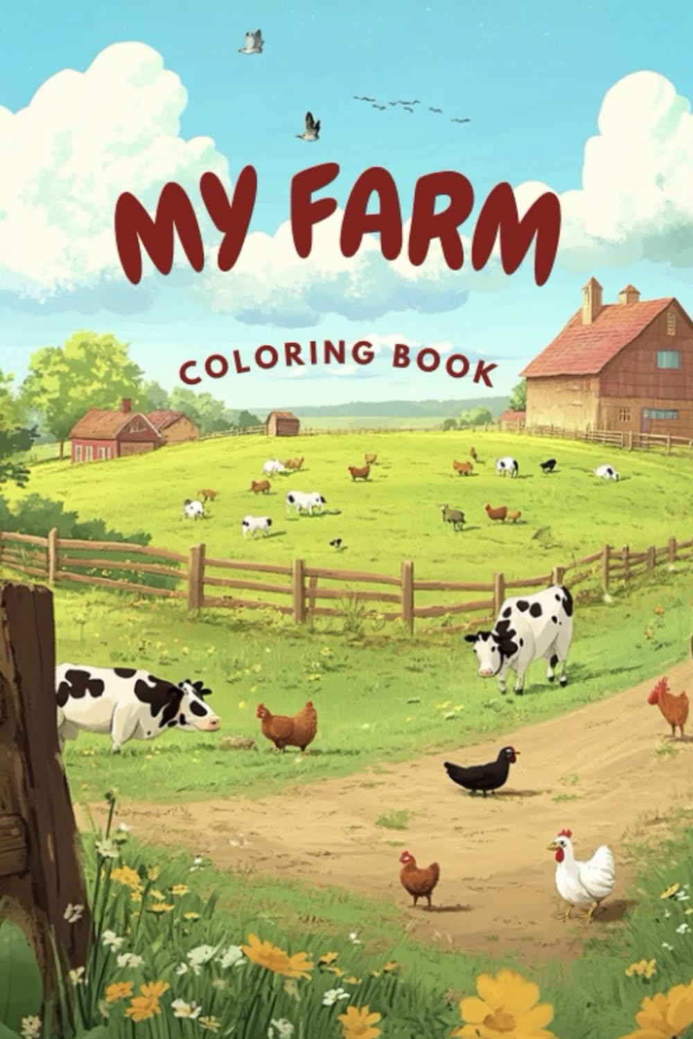 My Farm: Coloring Book: Badic, Frau Lejla: 9798300359294: Amazon.com: Books