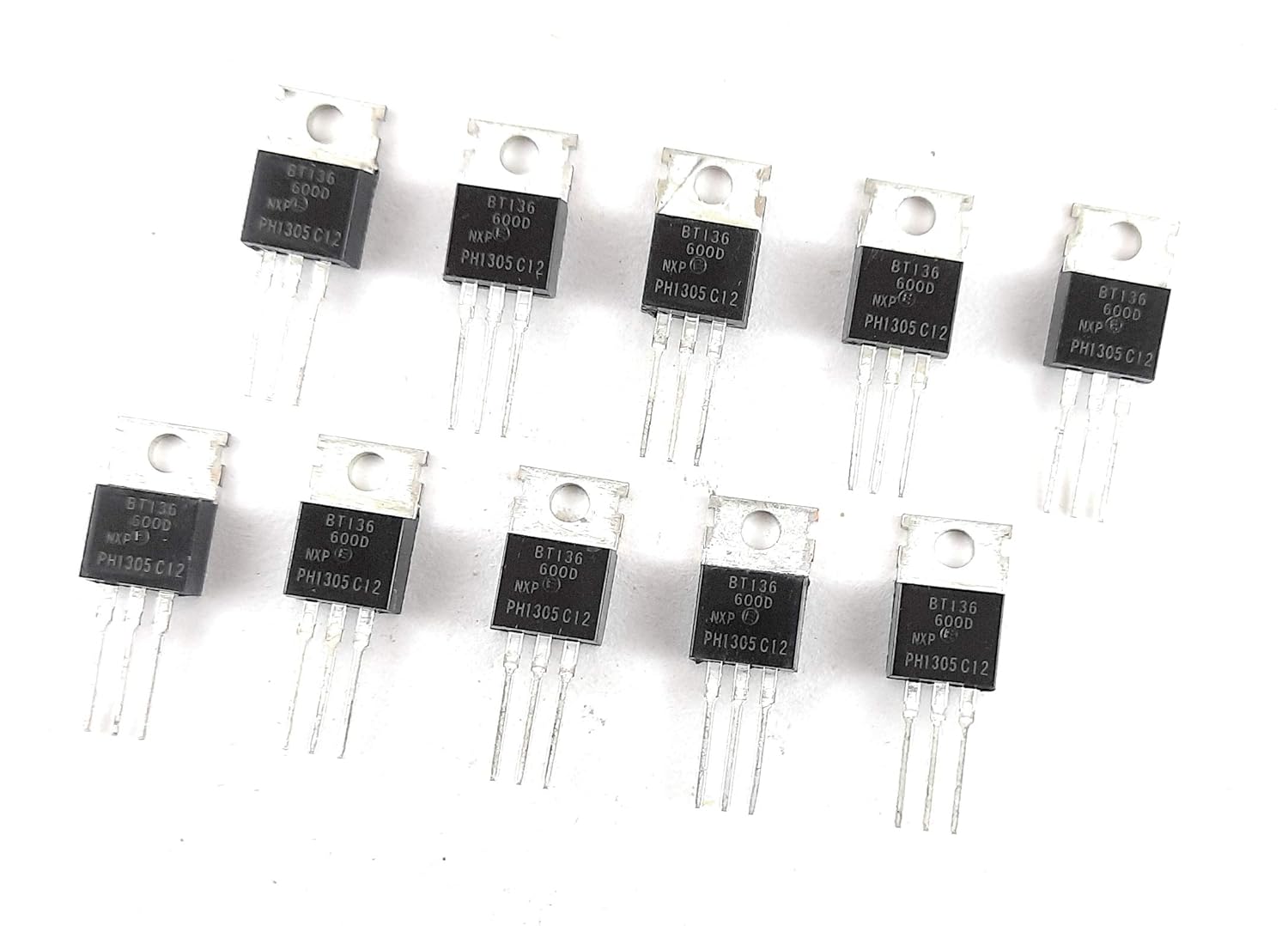 SME 10 pics BT136 600D TRIAC 4 Amp 600 Volt : Amazon.in: Industrial & Scientific