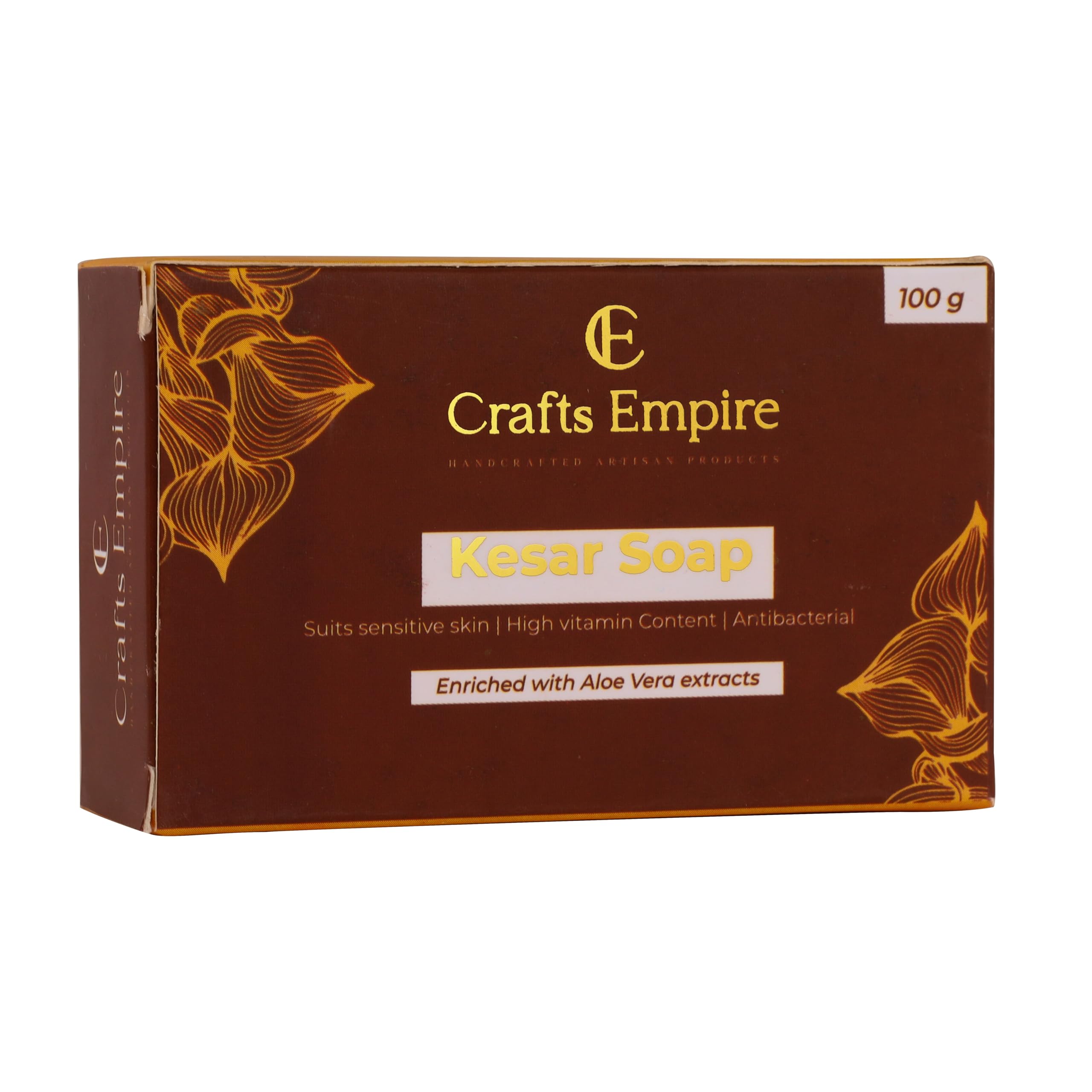 Buy CRAFTS EMPIRE Kesar Soap Saffron Magic Soaps For Bath Handmade ...