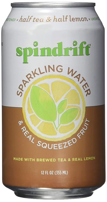 Amazon.com: SPINDRIFT Half Tea Half Lemonade Sparkling Water, 12 Fl Oz