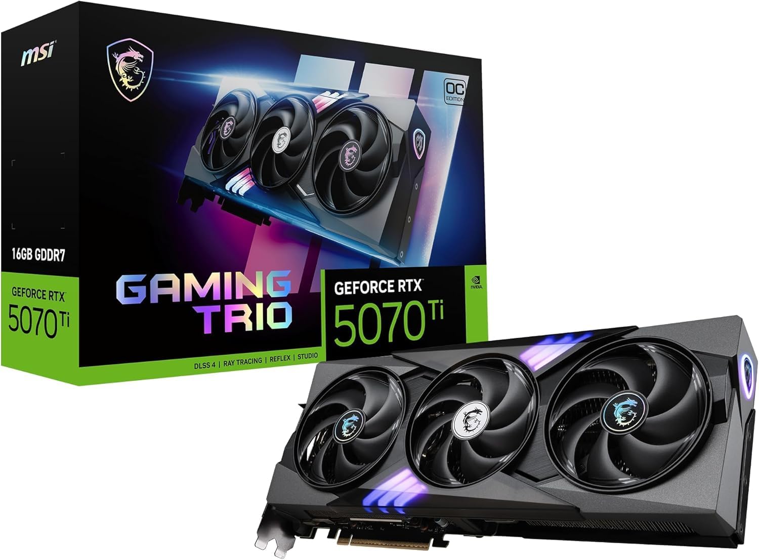 Amazon.in: Buy MSI Geforce RTX 5070 Ti 16G Gaming Trio OC Plus Graphic ...