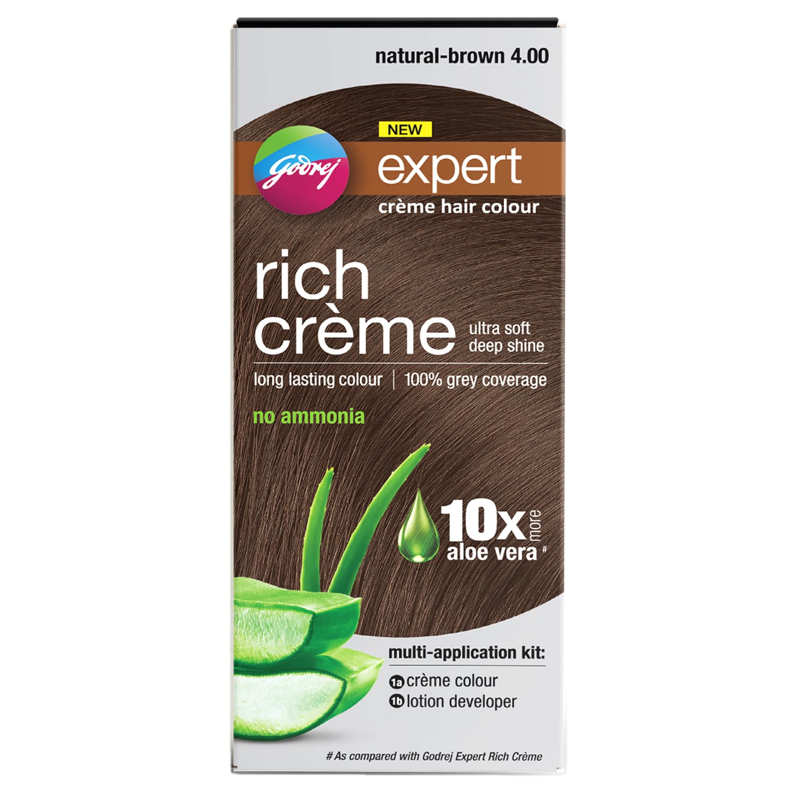 Godrej Expert Rich Crème Hair Colour for Women & Men – NATURAL BROWN ...