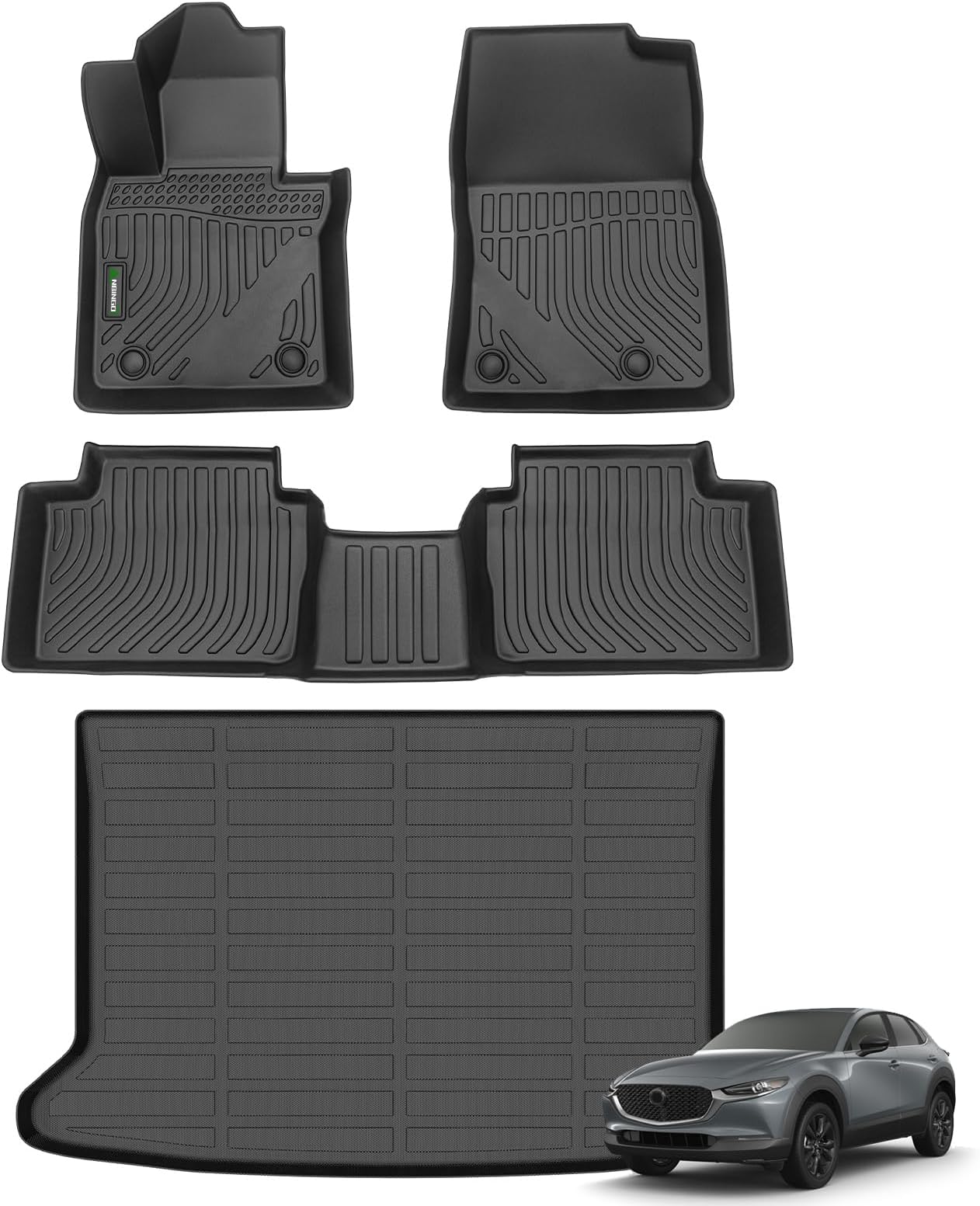 Amazon.com: ANBINGO® Floor Mats & Cargo Liner for Mazda CX-30 2020-2025 ...