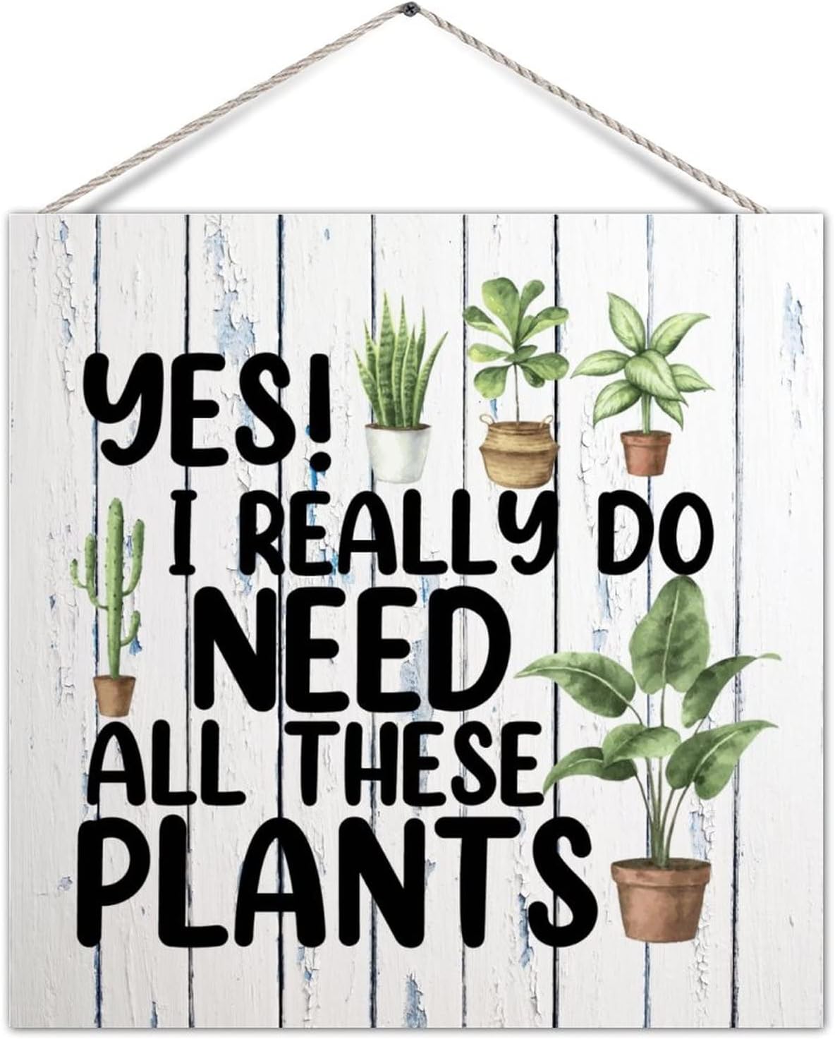Amazon.com: Wood Pallet Sign Plaque Yes I Really Do Need All These ...