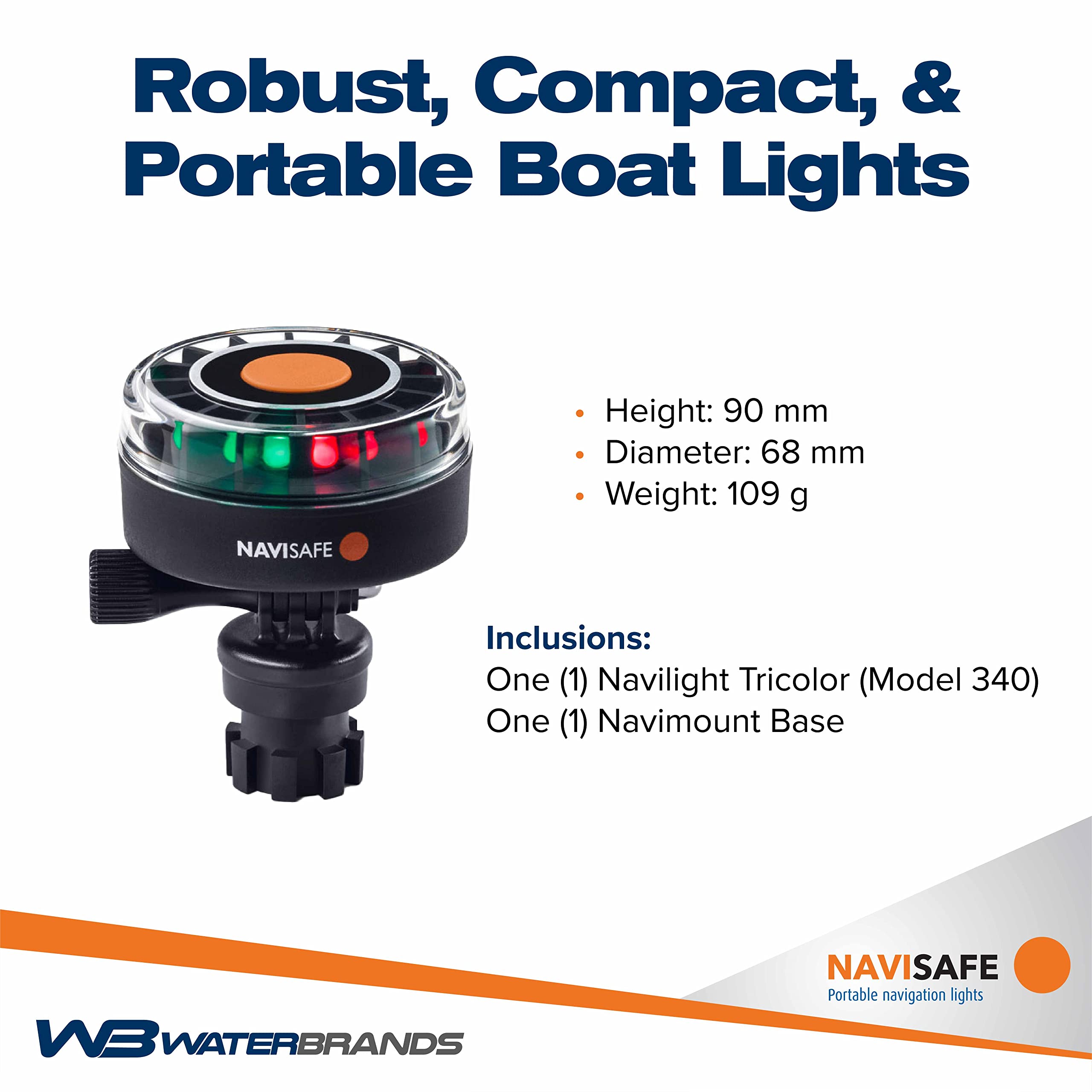 Snapklik.com : Waterbrands NAVISAFE Navilight 360 2NM Portable ...