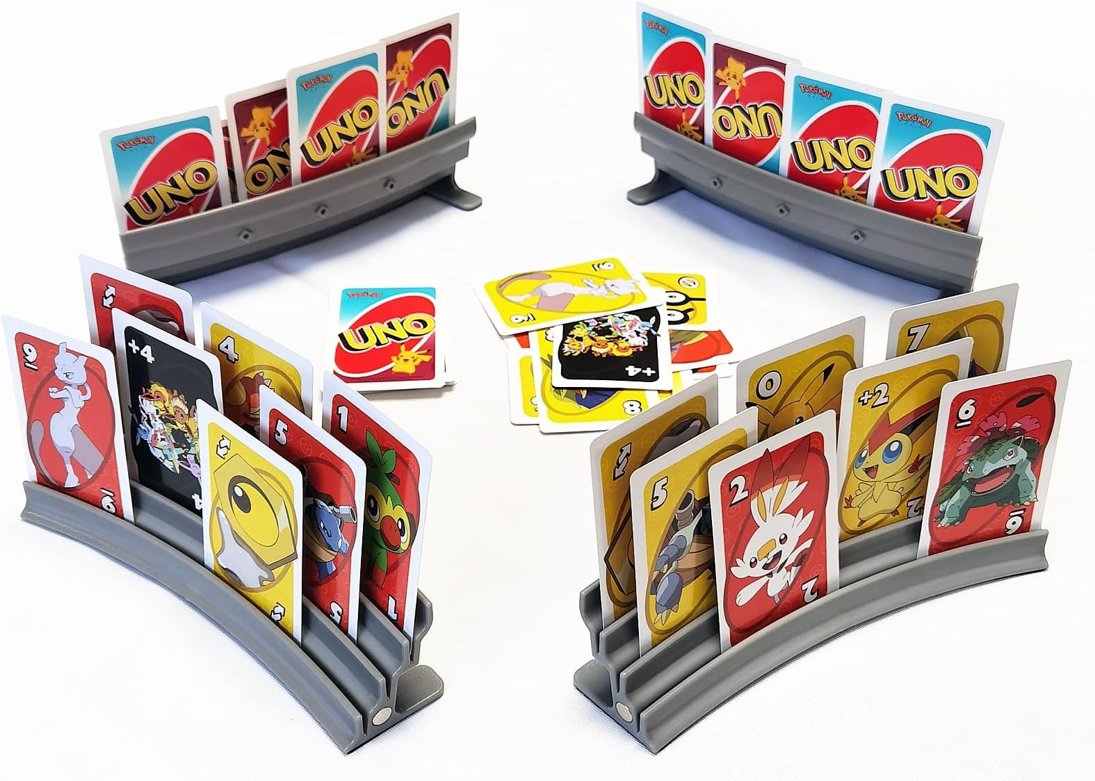 Amazon.com: plusvivo Card Holders for Playing Cards Set of 2, Pine ...