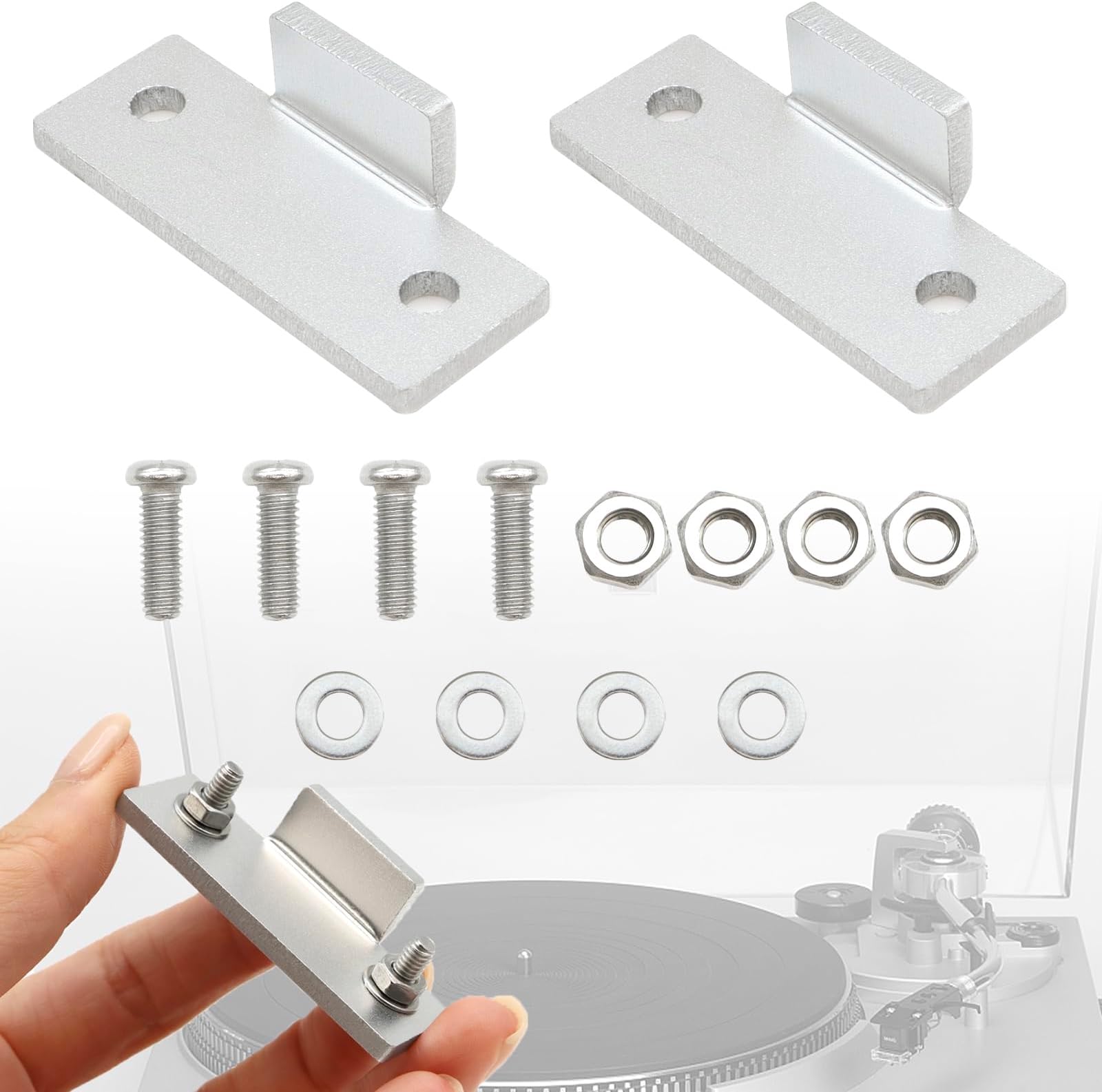 Amazon.com: Dust Cover Hinges for AT-PL120 & AT-LP120-USB Turntables ...