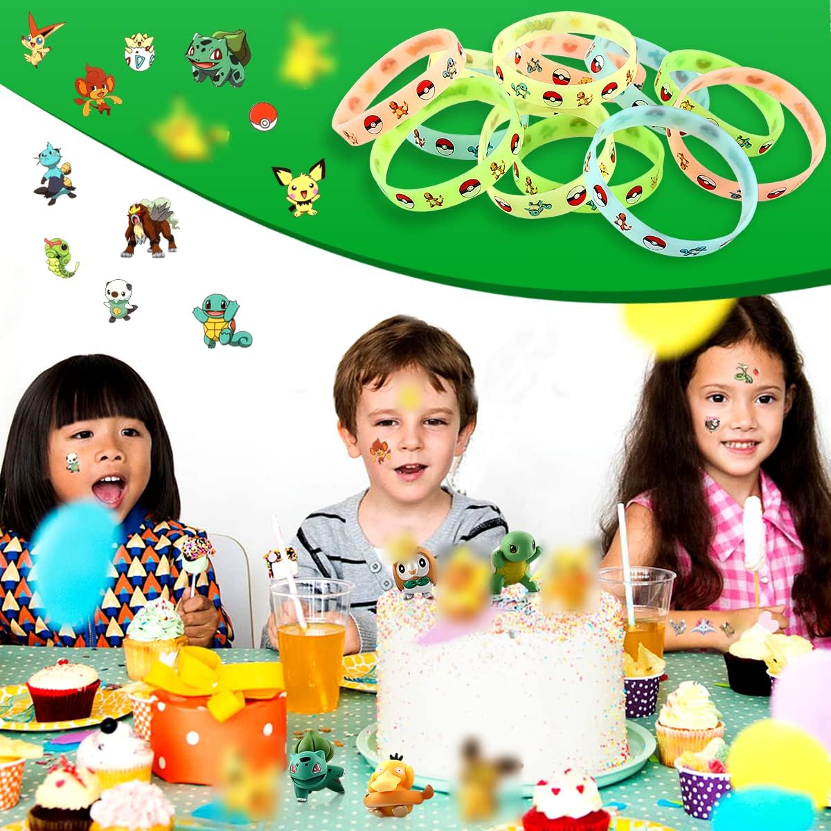 LEMING 8 Pcs Mini Figures Set, 8 Sheets Temporary Tattoo for Kids,12 ...