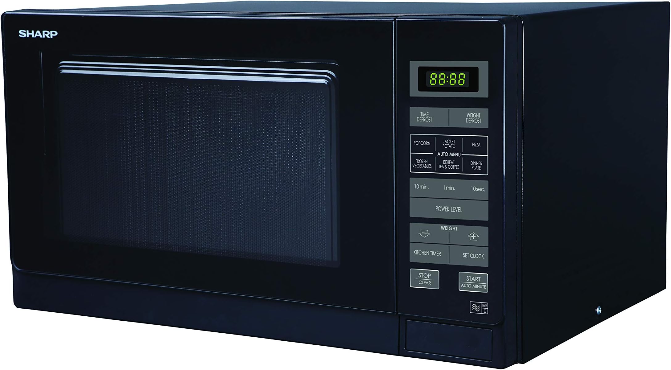 Sharp R372KM Solo Touch Control Microwave, 25 Litre capacity, 900W ...