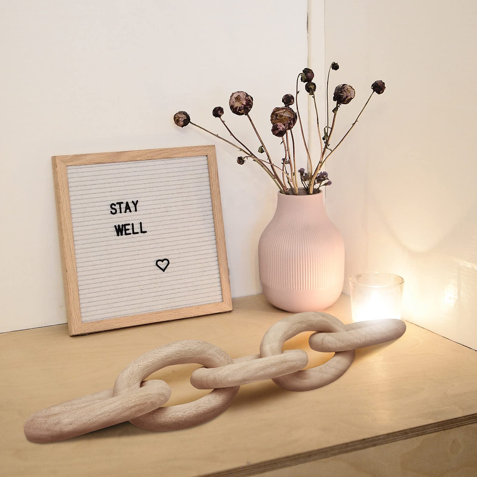 Link Chain And Wood Combo