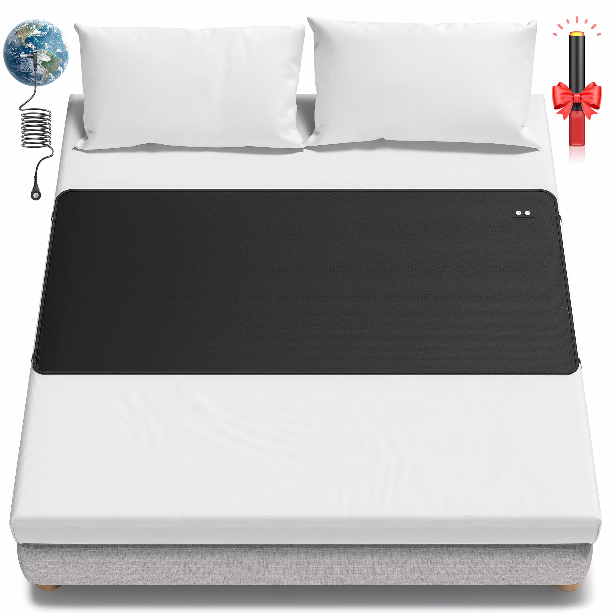 Amazon.com: BOVEREY Grounding Mat for Bed, Grounding Sheets Earth ...