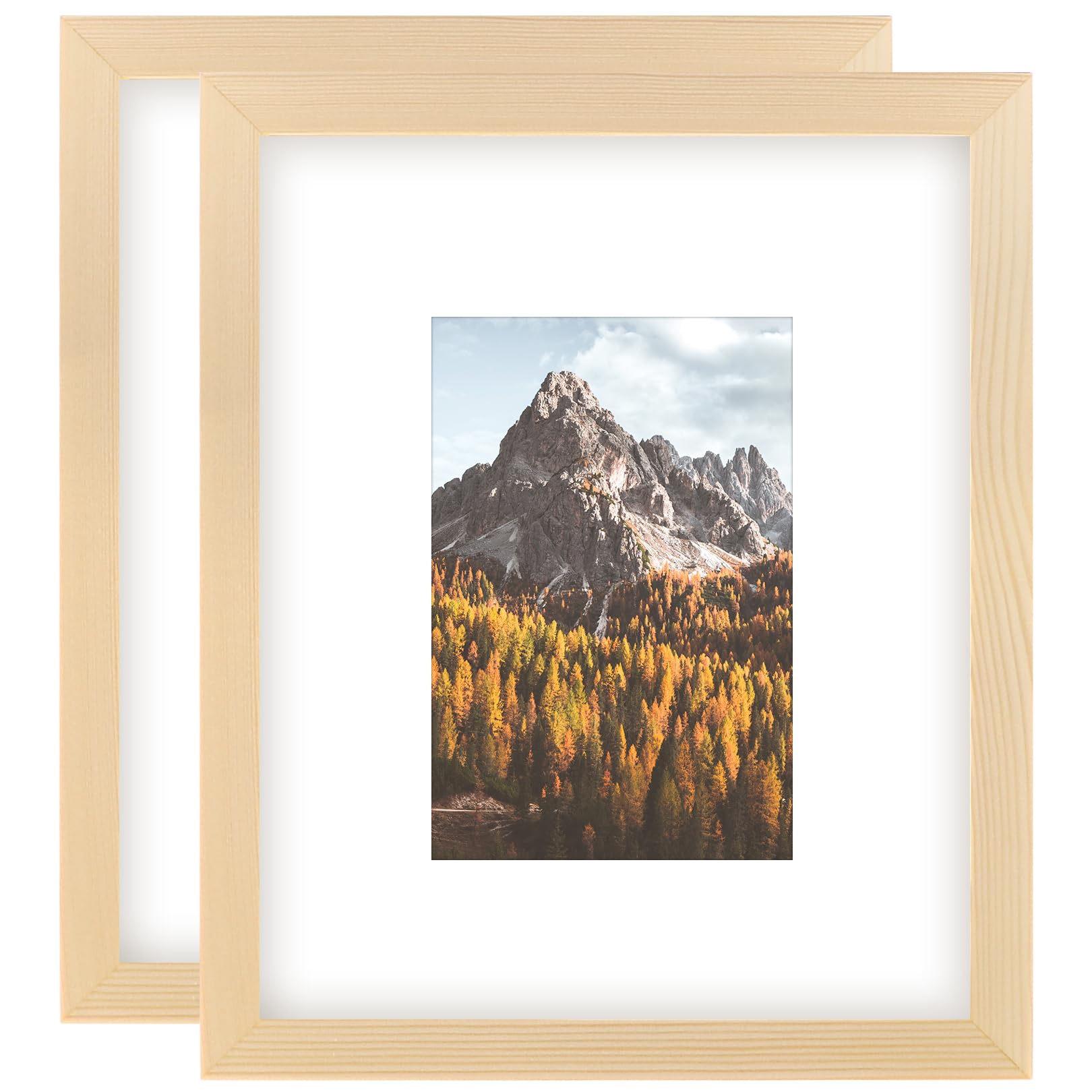Picture Frames 8x10 Grain 2 Pack Nature Solid Wood for sale | Mesa, AZ ...