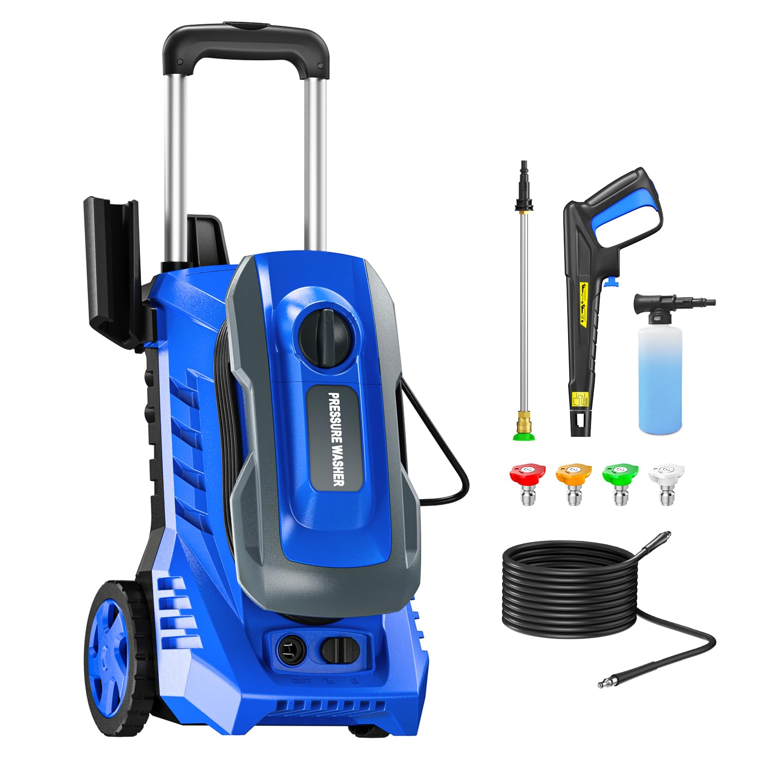 Amazon.com : Electric Pressure Washer Power Washer - 4800 PSI 2.8 GPM ...