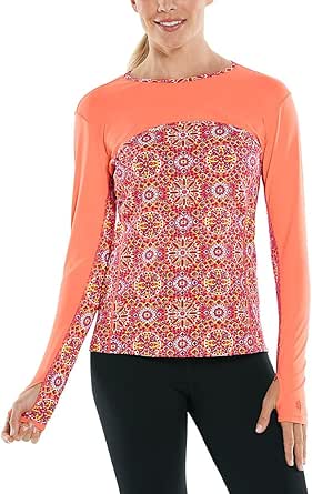 Coolibar UPF 50+ Women's Coastal Convertible Swim Shirt - Sun ...