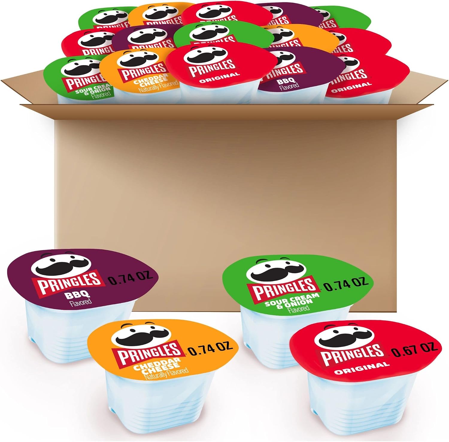 Pringles Potato Crisps Chips, Snack Stacks, Lunch Snacks, Office and ...