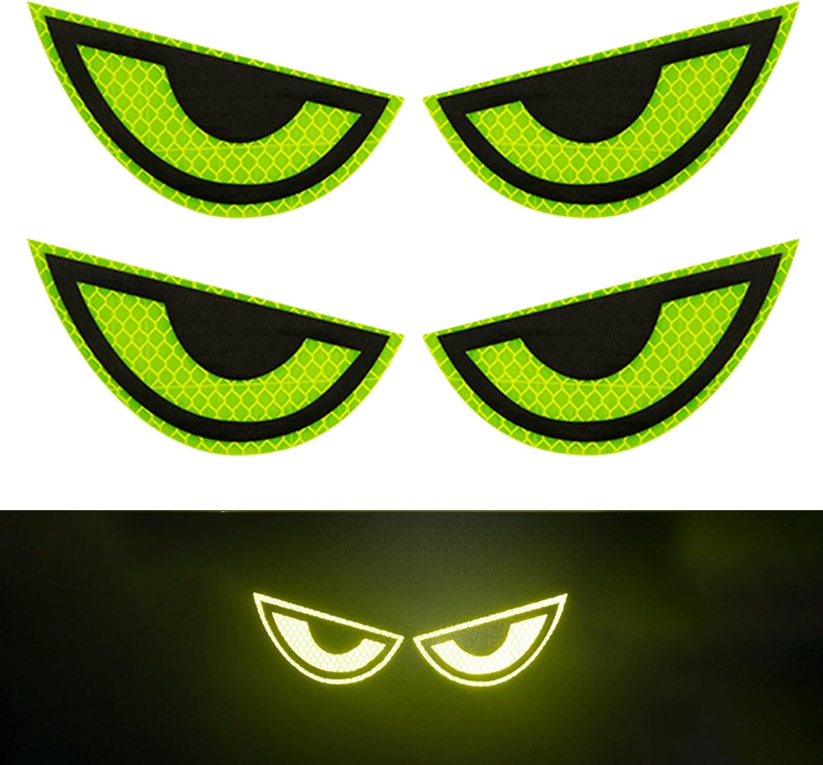 Amazon.com: ALLICERE Green Cat Eye Stickers (2 pcs), Waterproof Wall ...