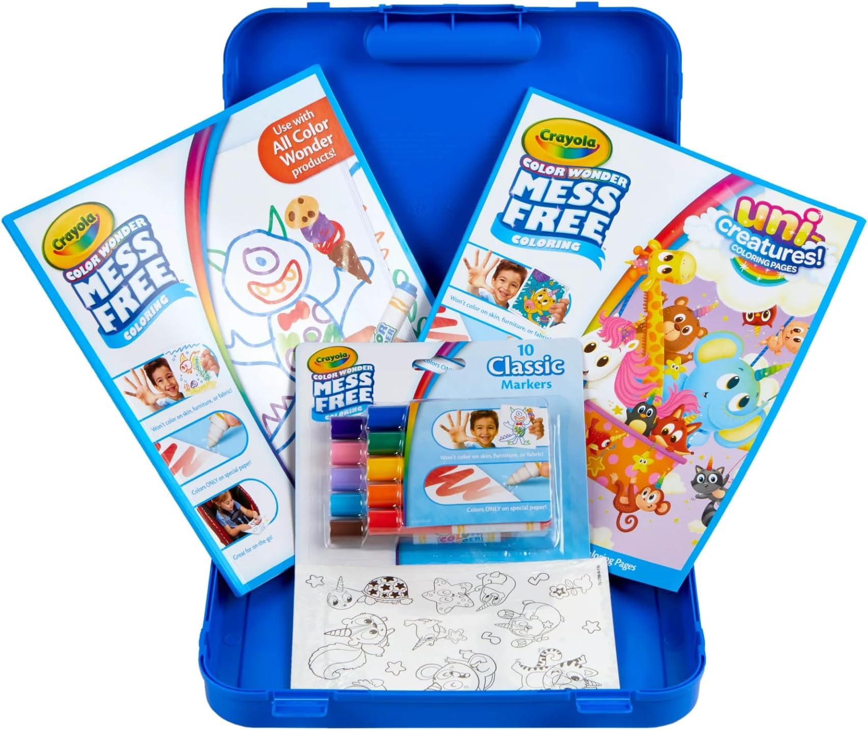 Amazon.com: Crayola Color Wonder Unicreature Mess Free Coloring Art ...