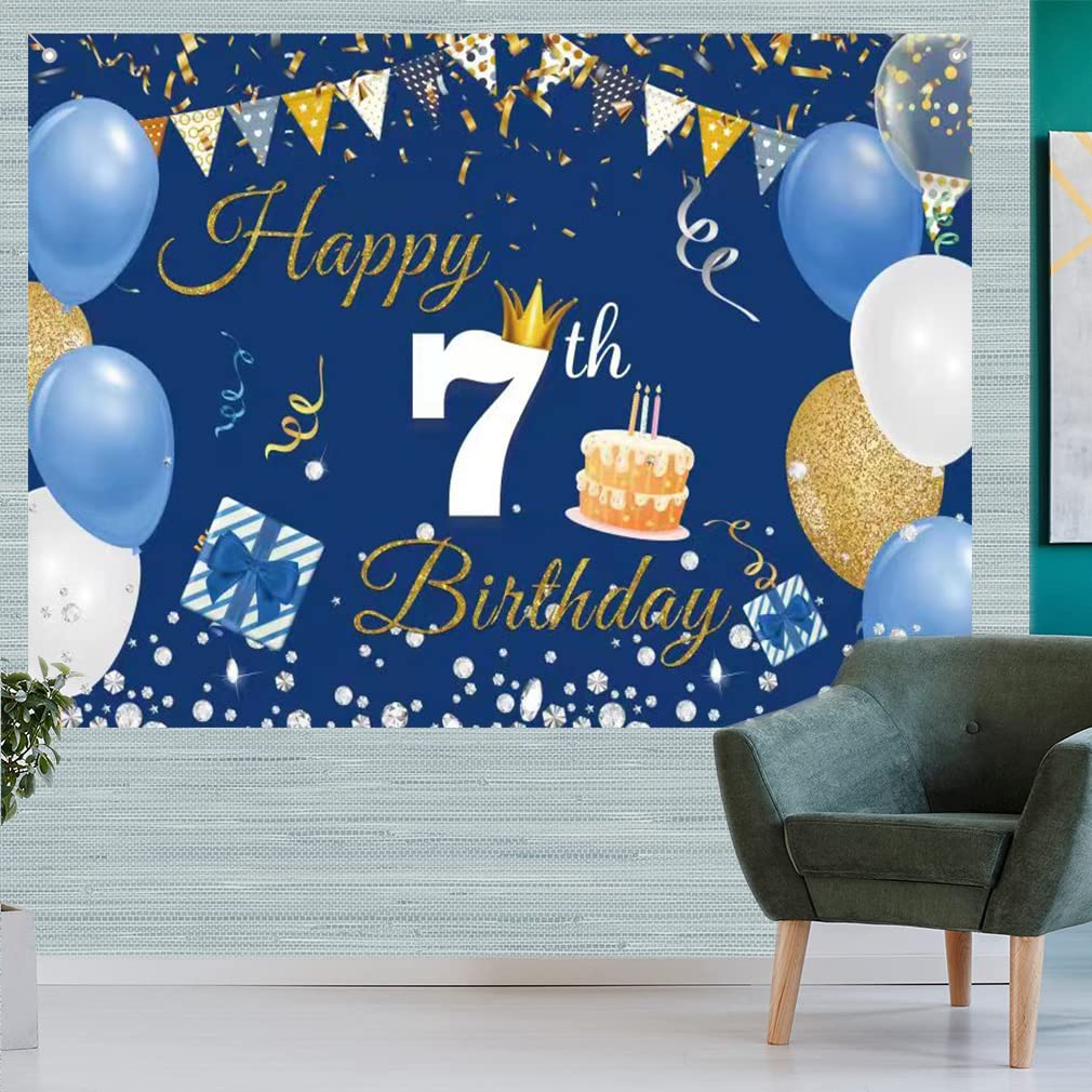 Happy 7th Birthday Banner