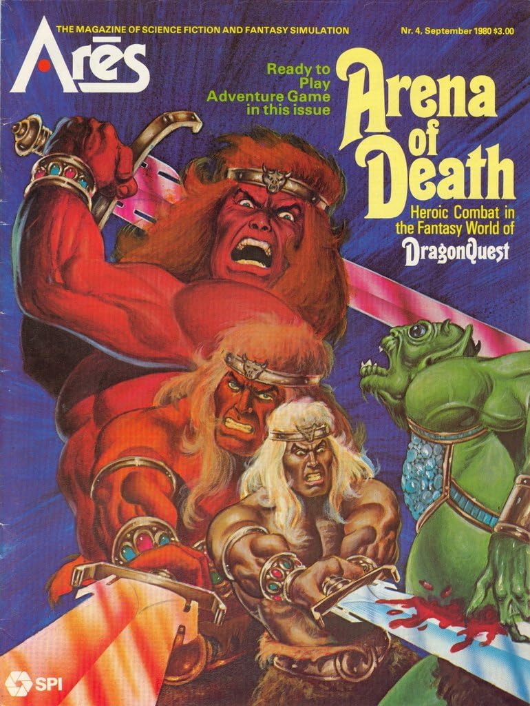 Amazon.co.jp: SPI:Ares Magazine # 4, with Arena of Death Board Game : おもちゃ