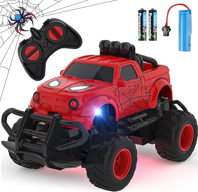 Amazon.com: Remote Control Car for Boys 4-7, 1:43 Scale Mini RC Cars ...