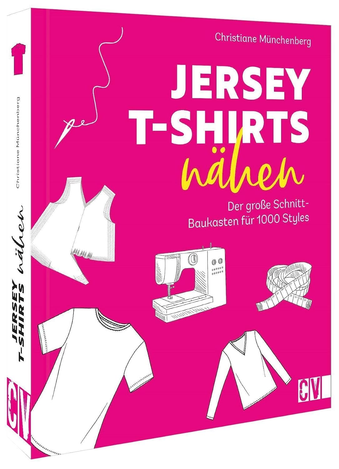 Kleidung nähen mit Jersey – Jersey T-Shirts nähen: Der große Schnitt ...