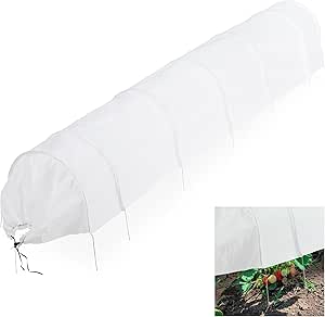 Relaxdays kweektunnel, 3,4 m lang, plantentunnel tegen ongedierte ...