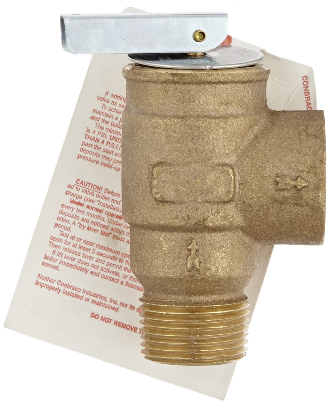 Snapklik.com : Apollo Valve 13-510 Series Bronze Safety Relief Valve