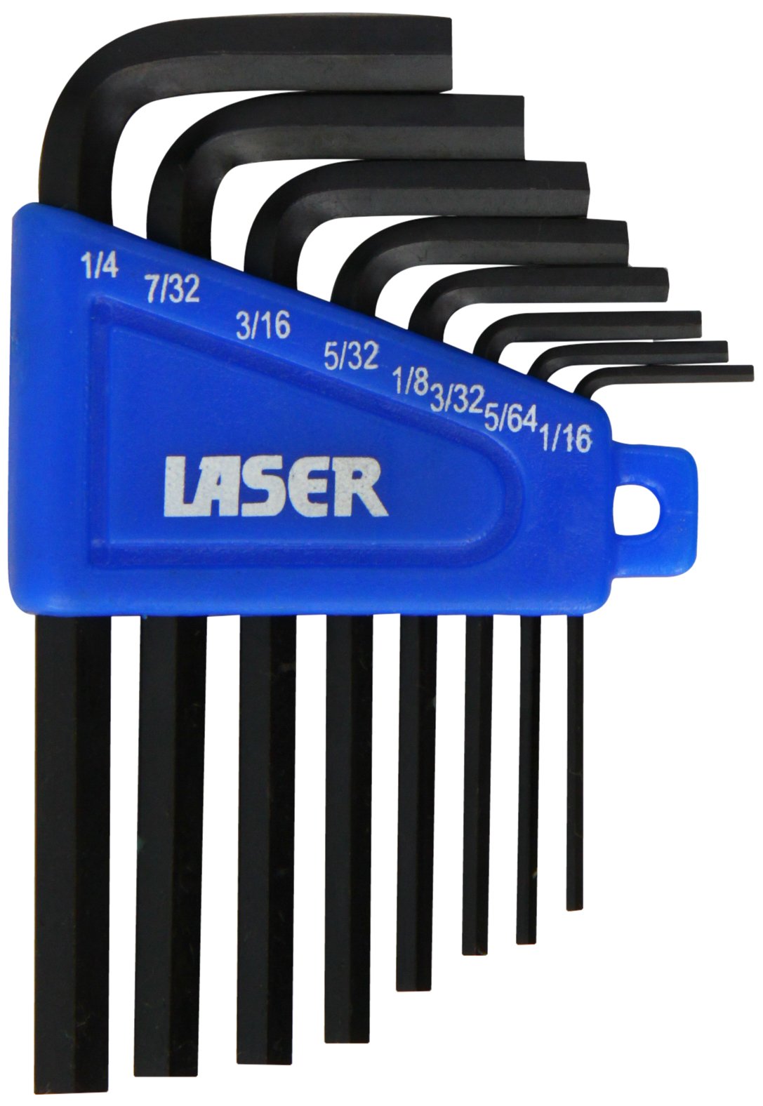 Laser 0267 Imperial Hex Key Set 8pc, Black,chrome : Amazon.co.uk: DIY ...