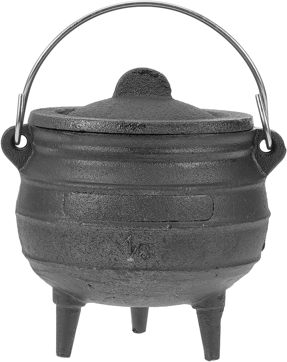 Amazon.com: BESTOYARD Cast Iron Cauldron Halloween Witch Cauldron ...