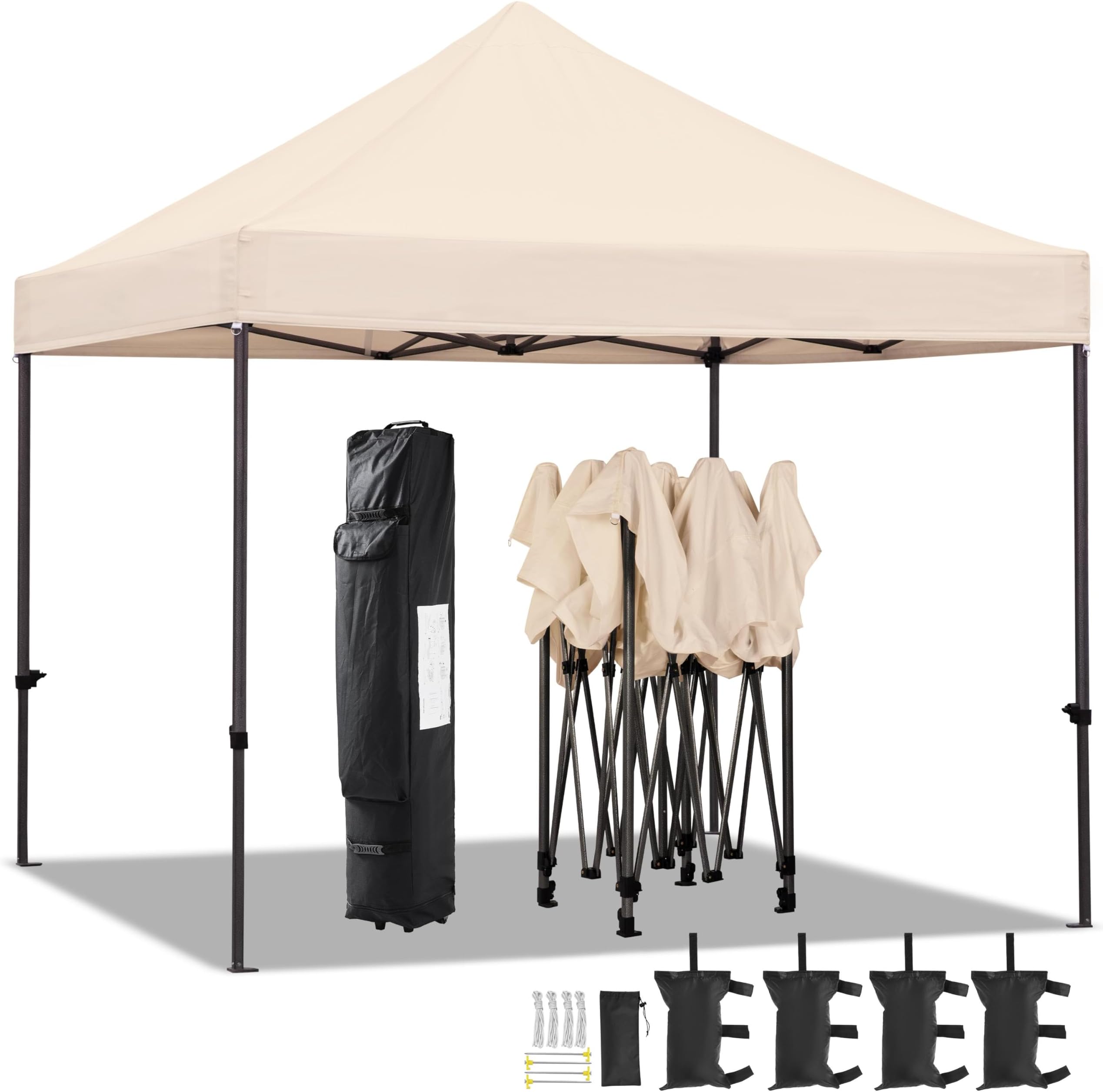 VonHaus Heavy Duty Pop Up Gazebo 3 x 3m – Premium Outdoor Garden ...