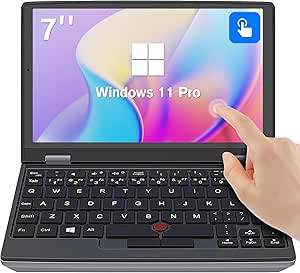 HAICOTECH 7 Inch Mini Laptop, 12th Gen N100 Touch Screen Pocket ...
