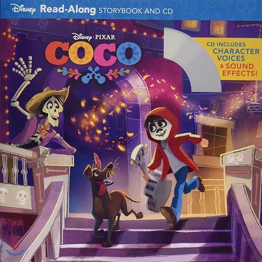 Coco Read-Along Storybook and CD: Disney Book Group: 9781484787885 ...