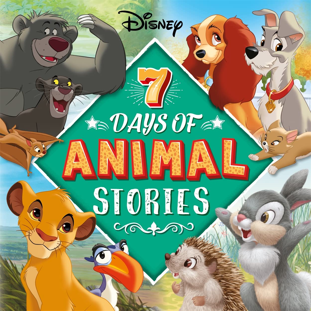 Disney: 7 Days of Animal Stories (Collection of Illustrated Tales ...