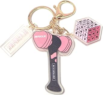Blackpink Keychain Cute Acrylic Keychain Funny Lightstick Korean ...
