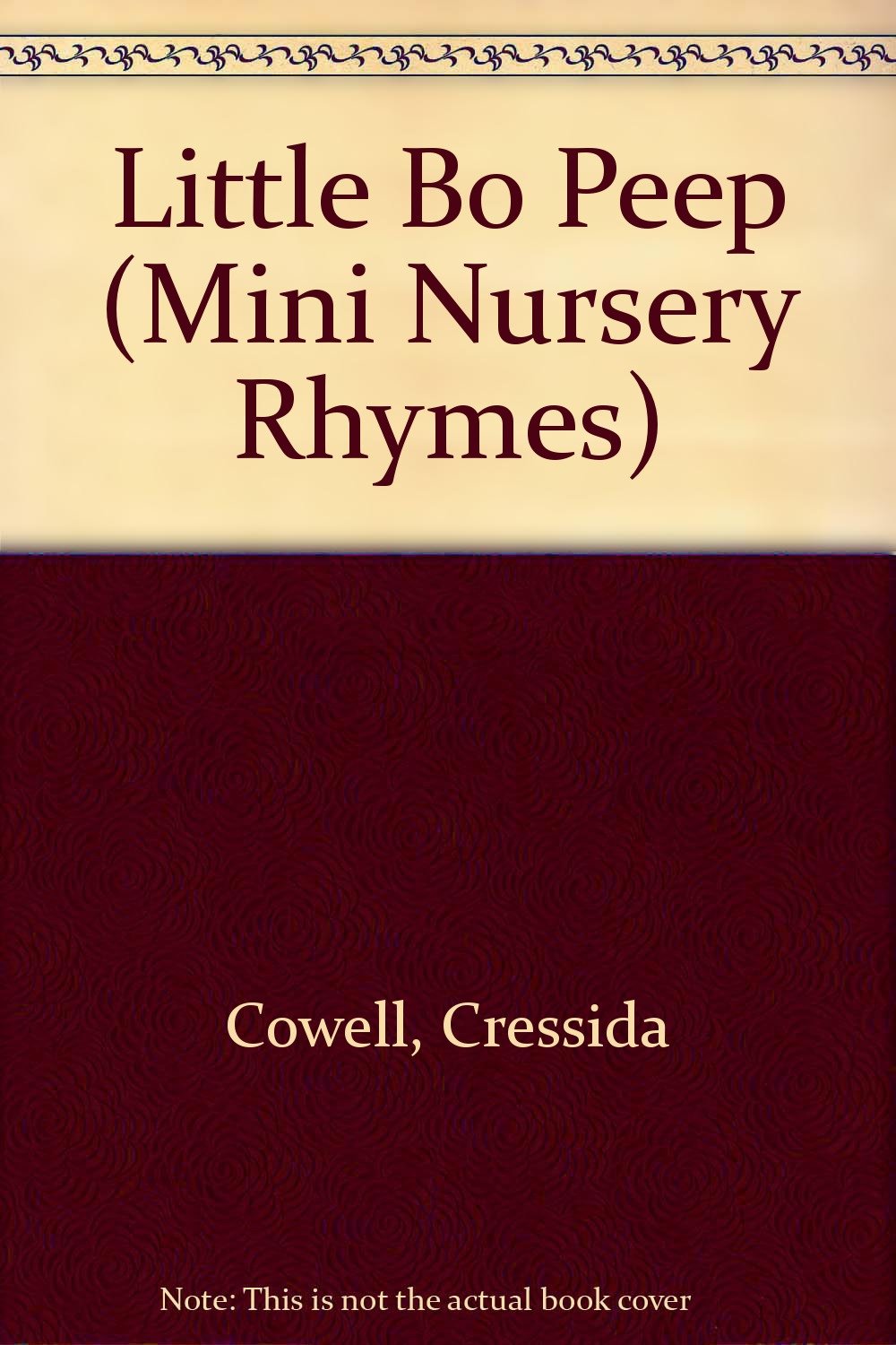 Little Bo-Peep (Mini Nursery Rhymes): Kay Widdowson: 9781860390715 ...