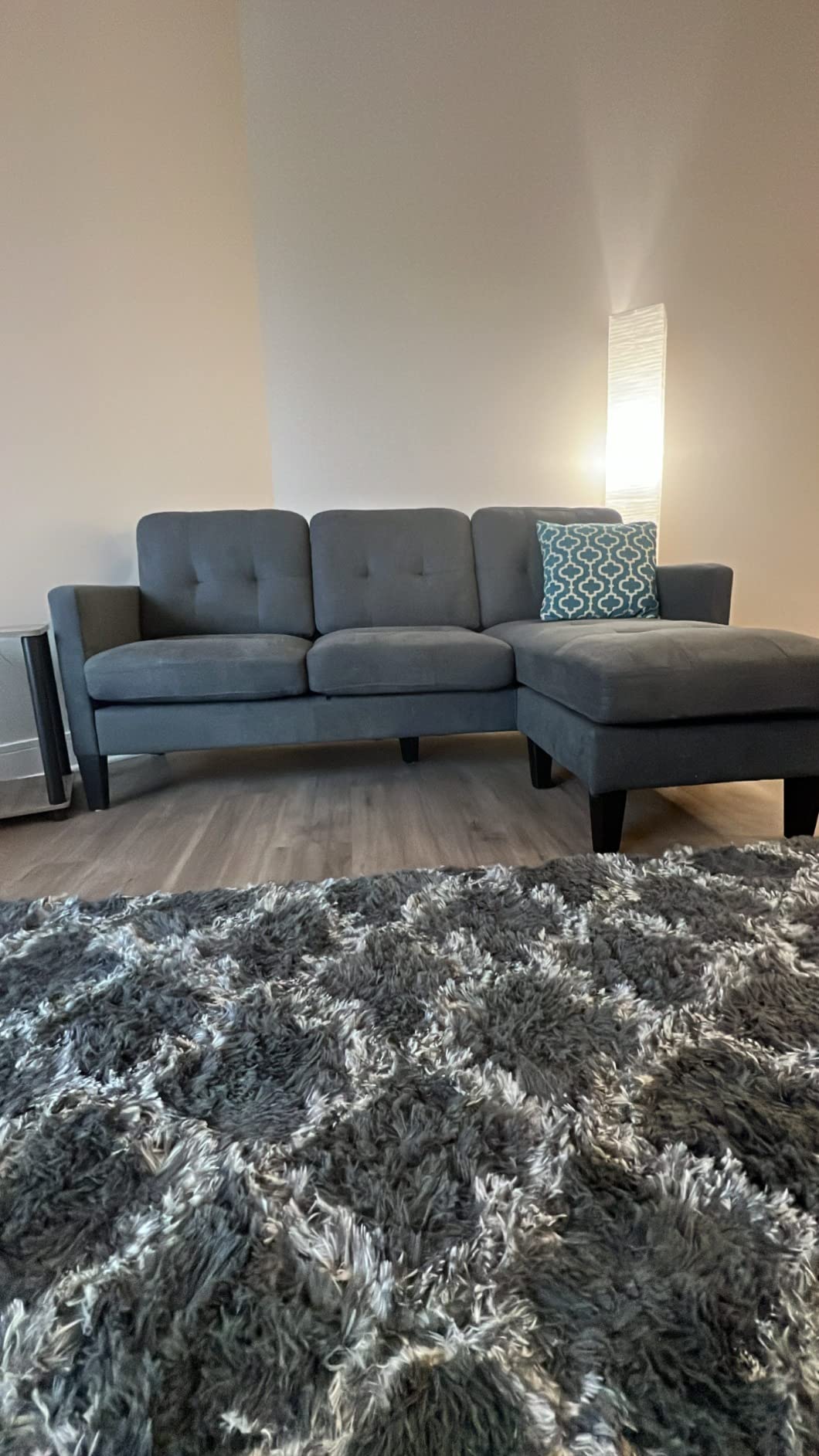 $11/mo - Finance Grepatio Convertible Sectional Sofa Couch, L-Shaped ...