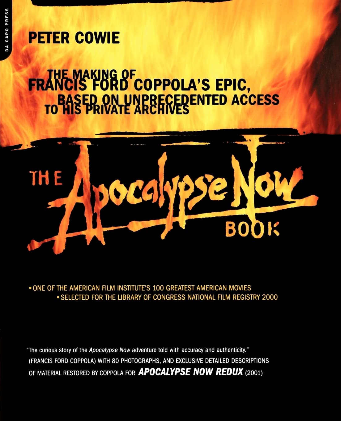 The Apocalypse Now Book: Cowie, Peter: 9780306810466: Amazon.com: Books