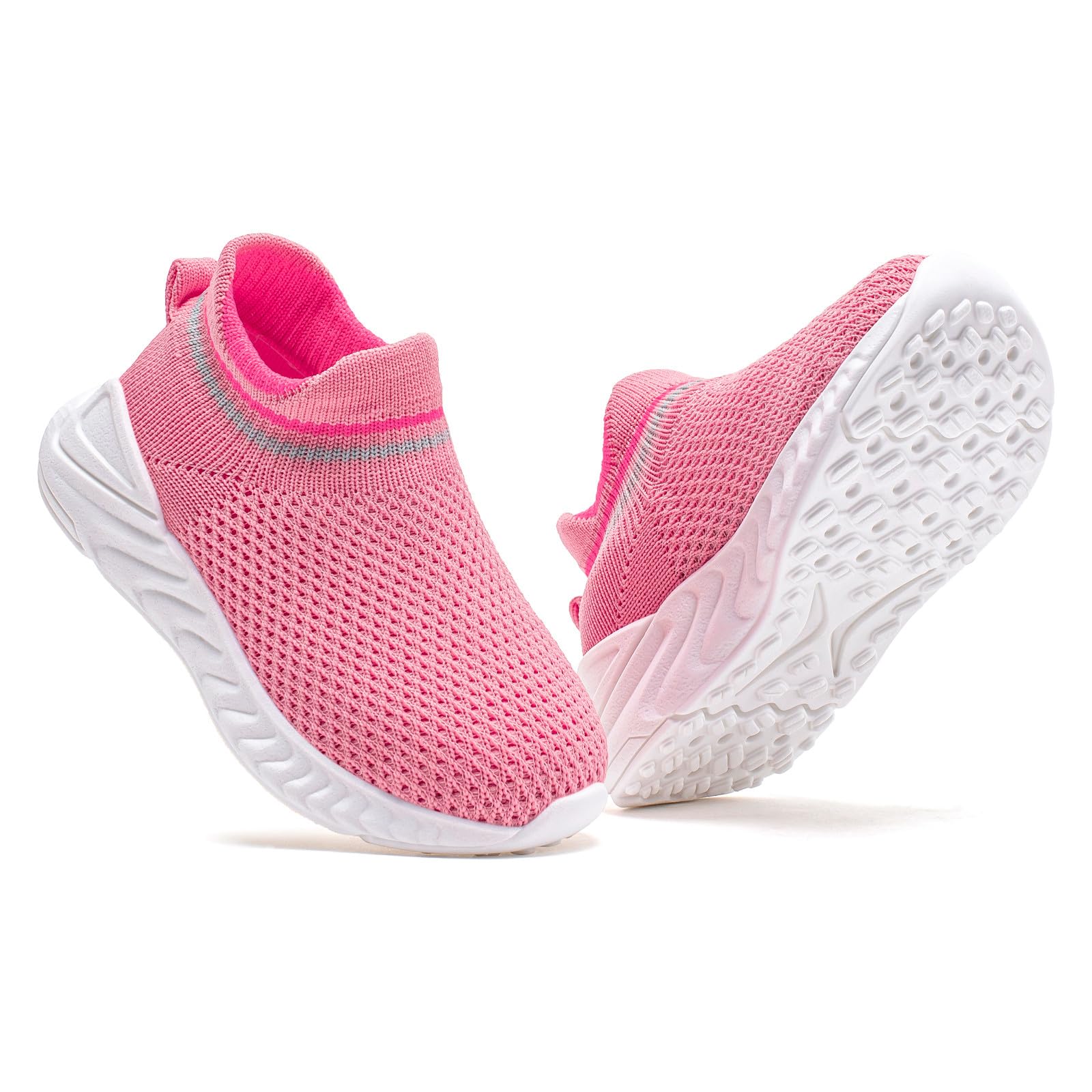 Snapklik.com : HOBIBEAR Toddler Boys Girls Walking Shoes Slip On Sock ...