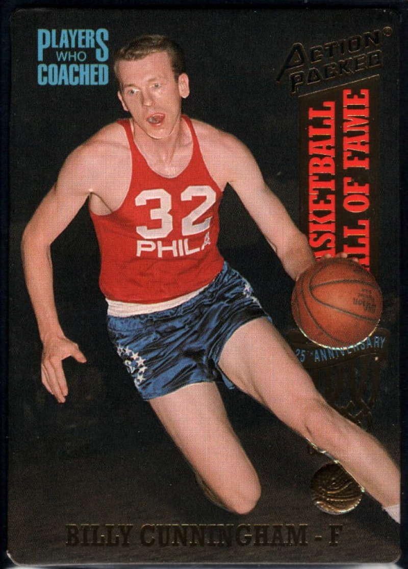 Amazon.com: Basketball NBA 1993 Action Packed #81 Billy Cunningham PC ...